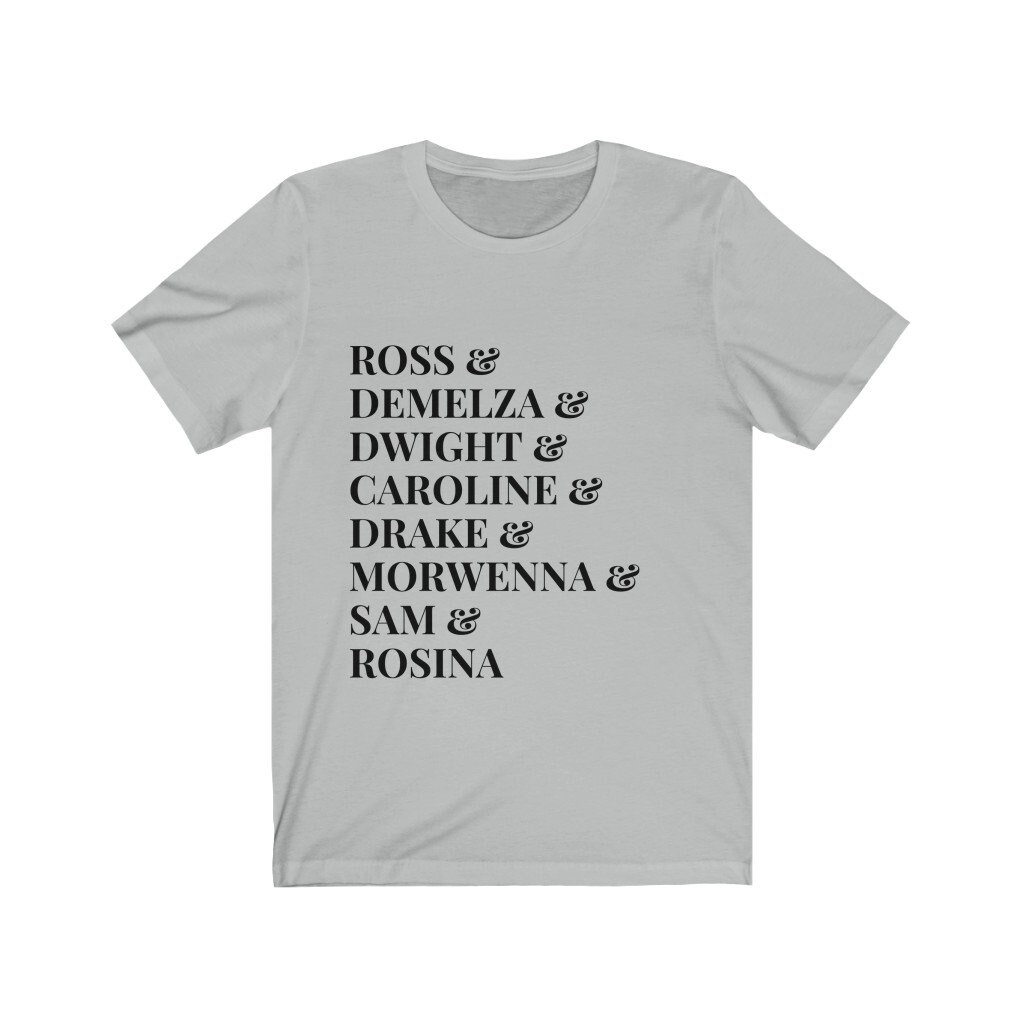 Poldark Fans Tee, Ross Poldark, Demelza, Dwight, Caroline, Drake ...