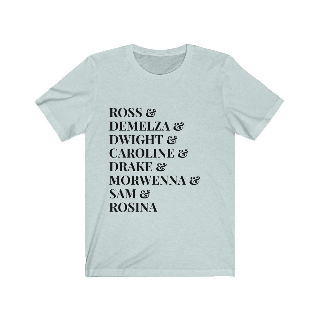 Poldark Fans Tee, Ross Poldark, Demelza, Dwight, Caroline, Drake ...