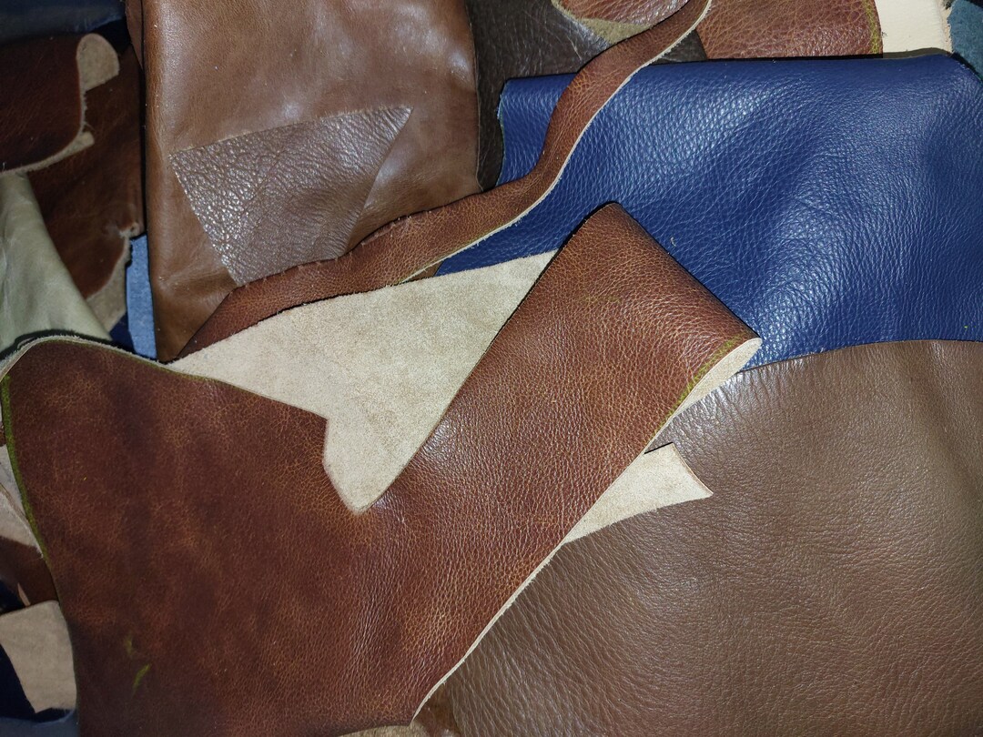 Premium Leather Scraps Cow Hide Leather Scraps Leather Craft Scraps ...
