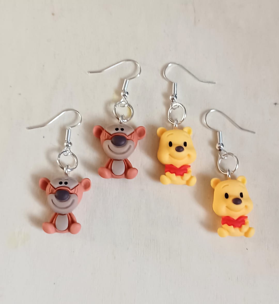 Cartoon Character Dangling Drop Earrings With Hypoallergenic - Etsy