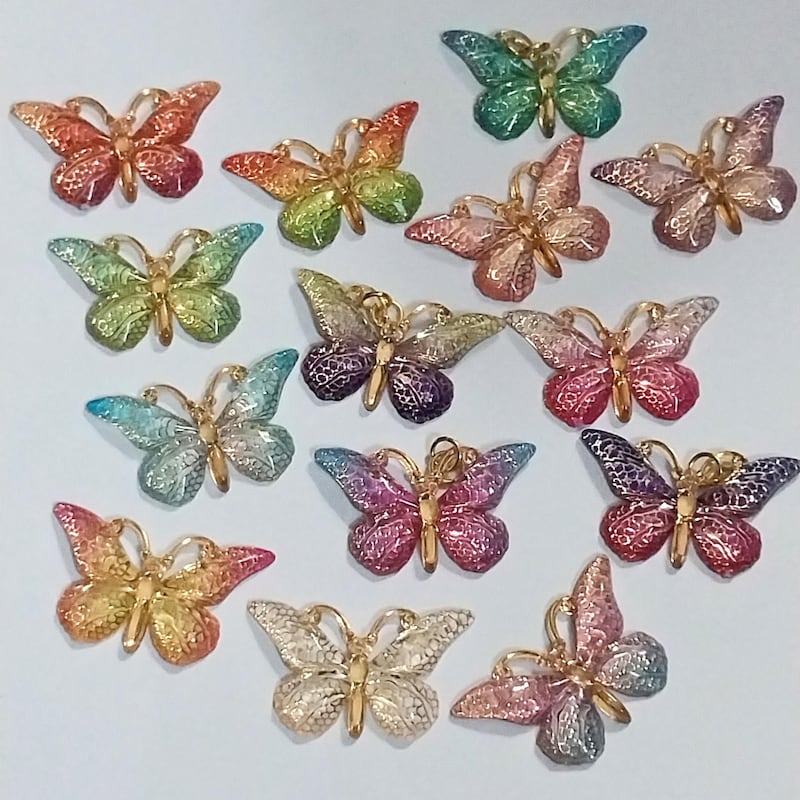 Butterfly Earrings Jewel - Etsy