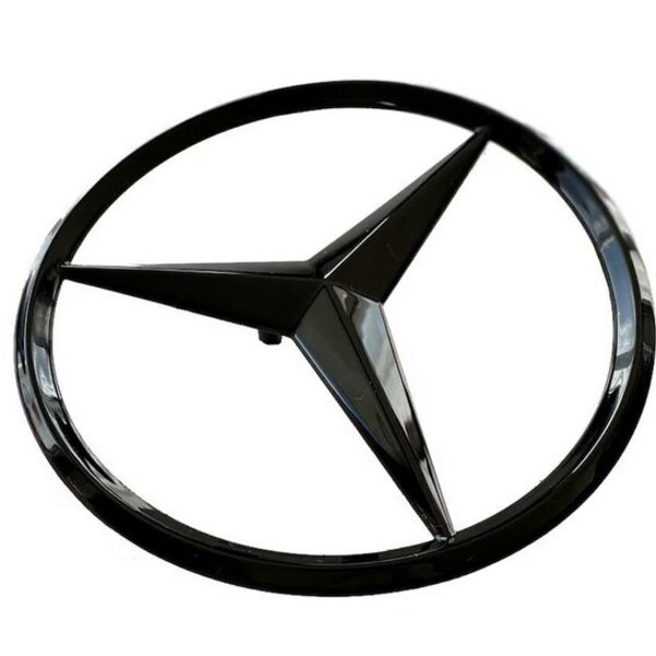 Mercedes Rear Black Emblem - Etsy
