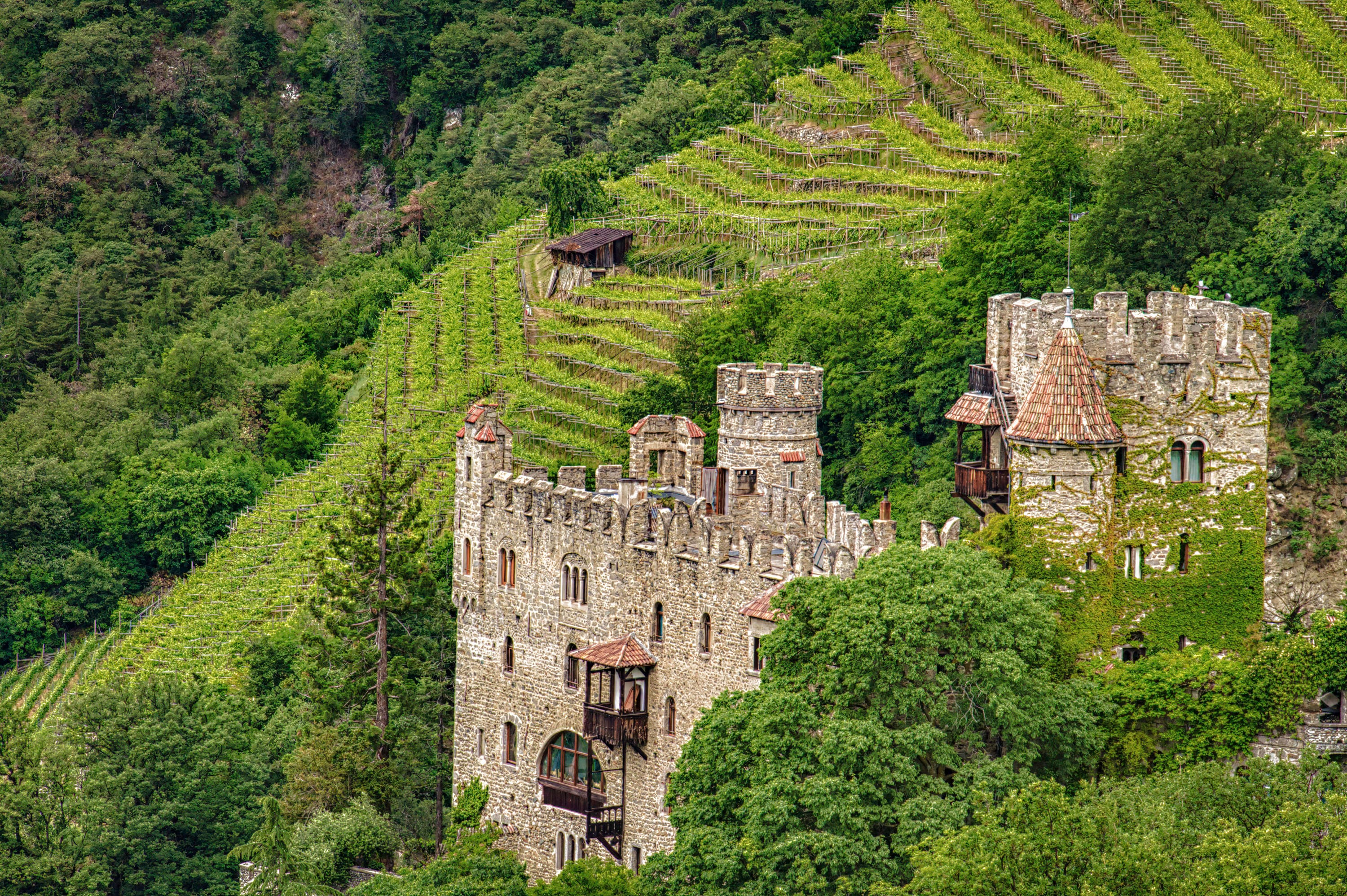 Brunnenburg Castle Italy