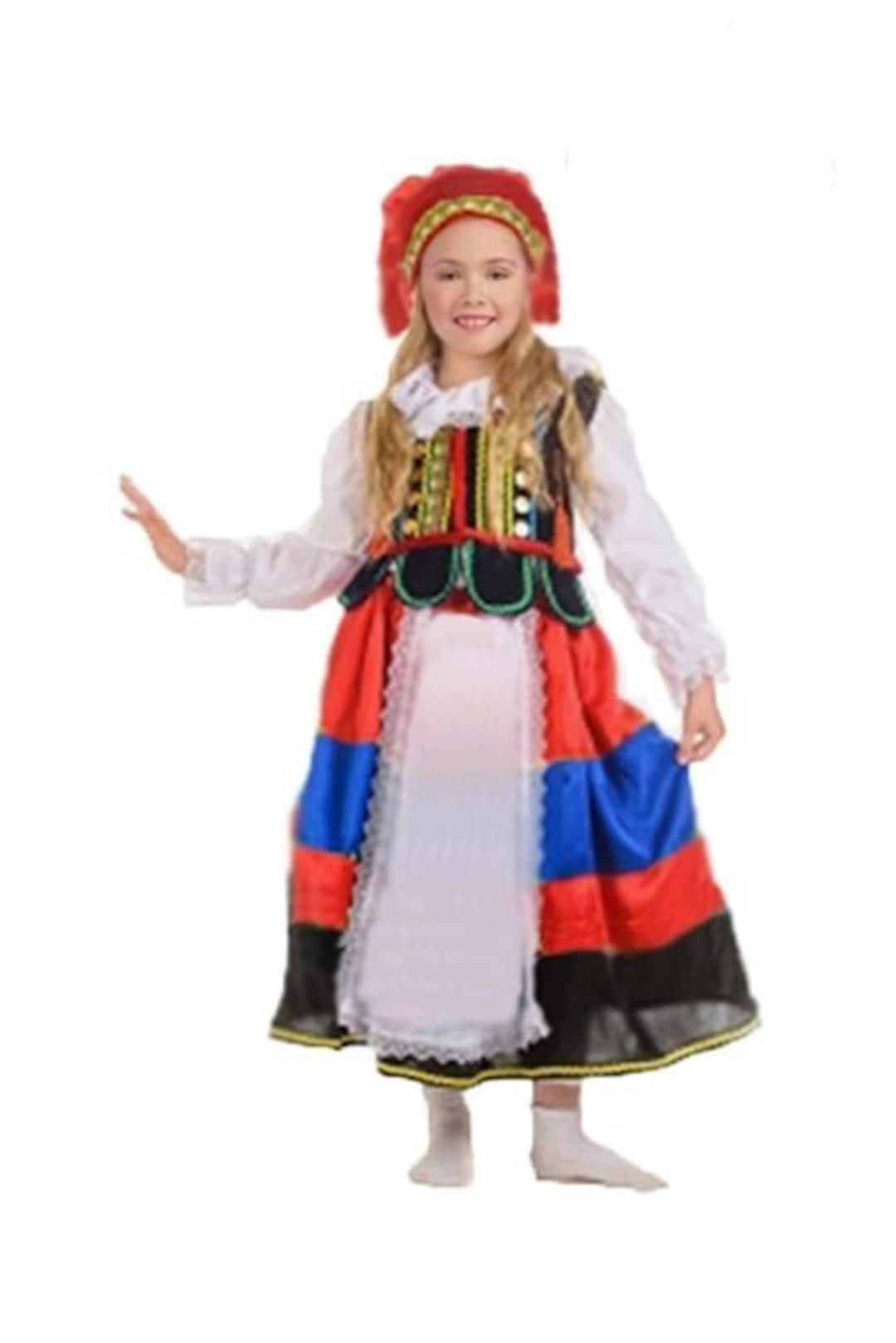 Polish Girl Costume, Polish Girl Kids Costume, Polish Costume, National ...