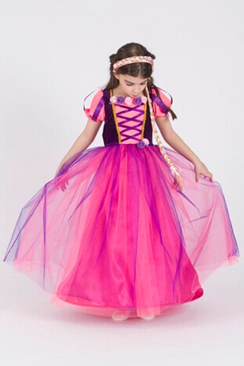 Rapunzel Dress, Deluxe Purple Rapunzel Dress, Rapunzel Birthday Dress ...