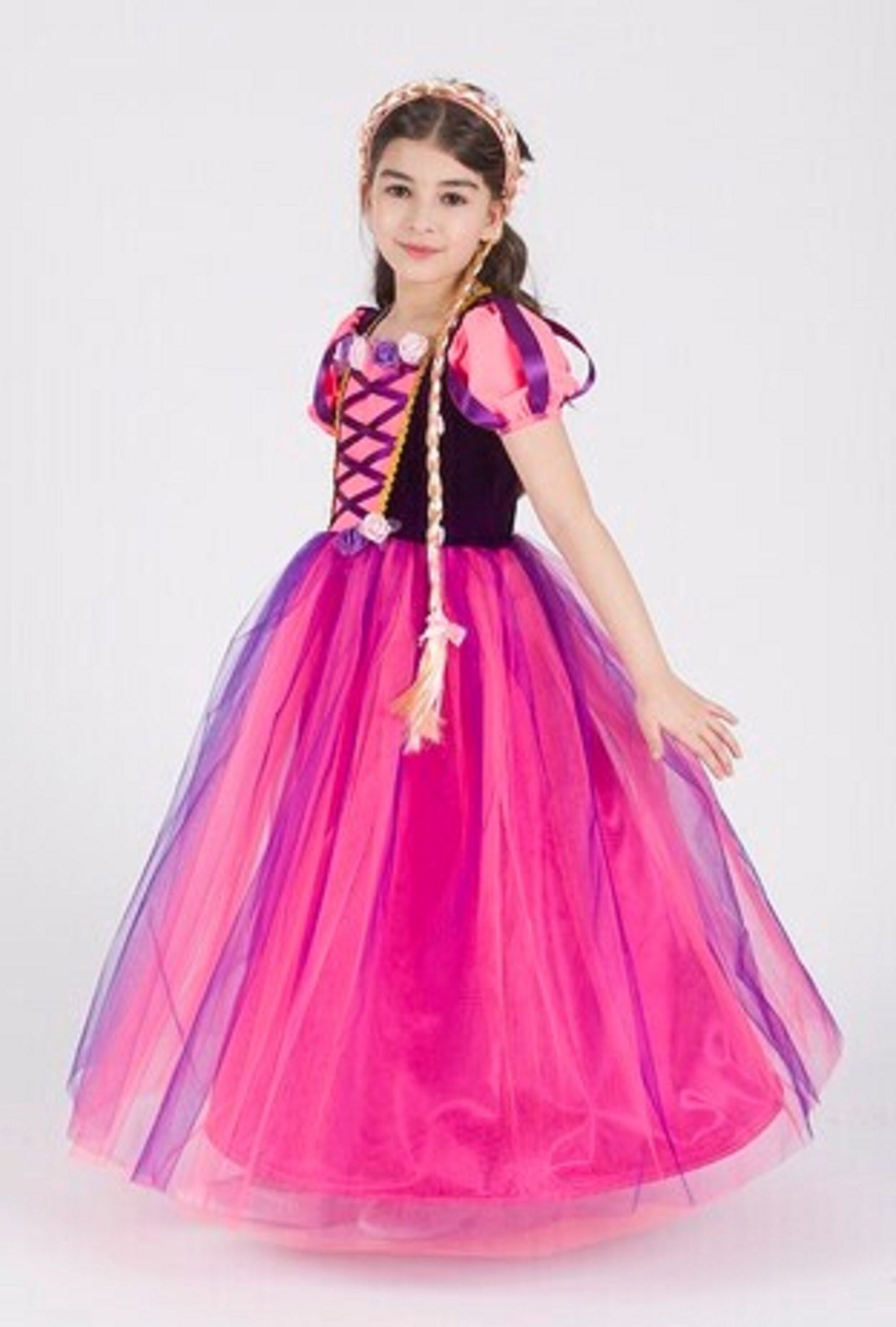 Rapunzel Dress, Deluxe Purple Rapunzel Dress, Rapunzel Birthday Dress ...