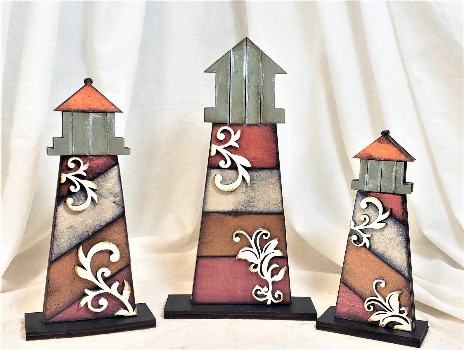Lighthouse Decor Farmhouse Style Lighthouse Decor Laser - Etsy