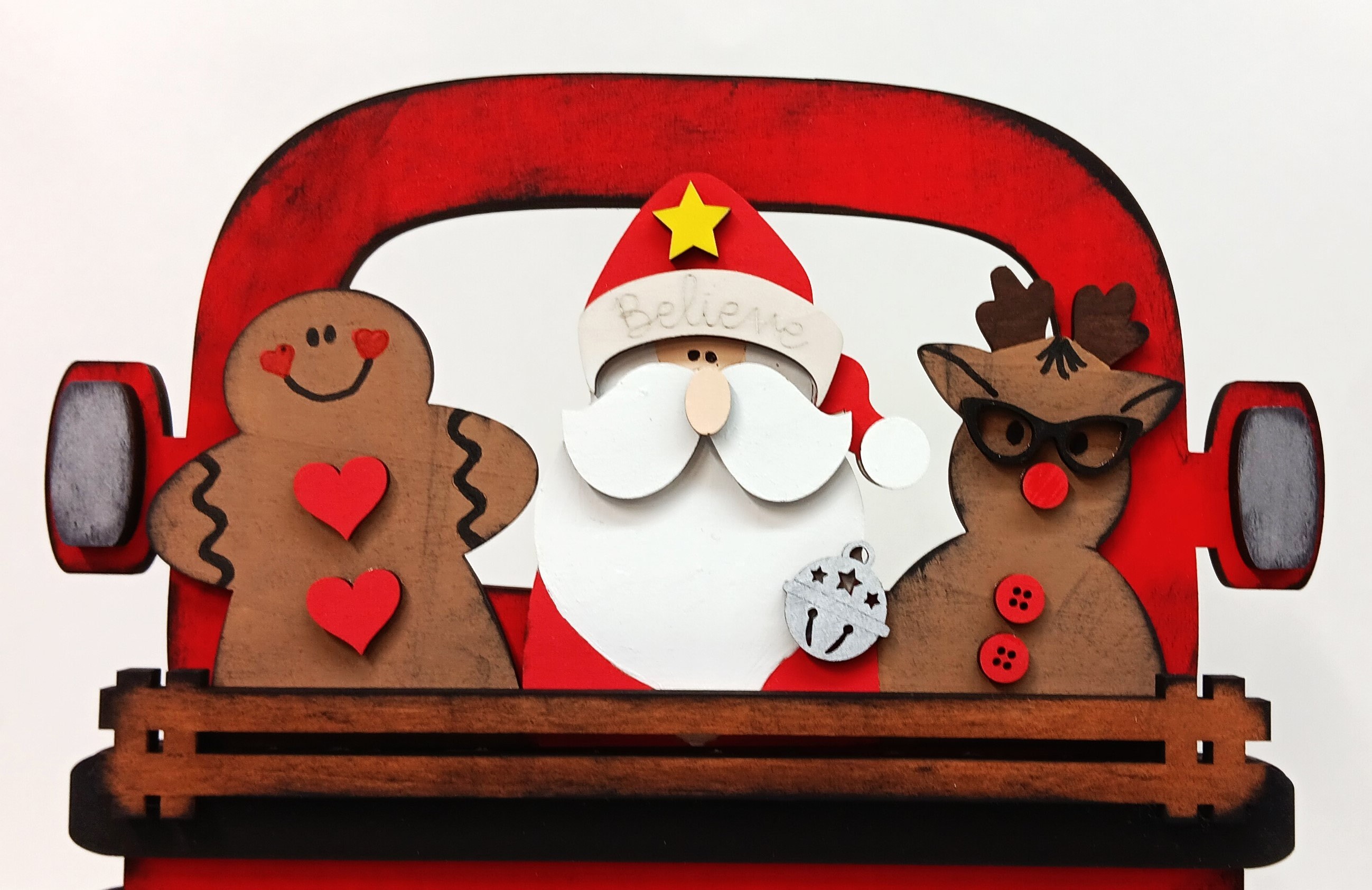 Merry Christmas - Interchangeable Holiday and Seasonal Truck Fully ...