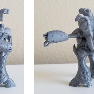 3D Printed Robotech RPG Tactics Female Power Armor Open Cockpit ...