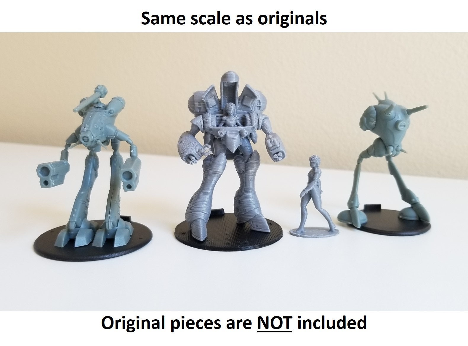 3D Printed Robotech RPG Tactics Female Power Armor Open Cockpit ...
