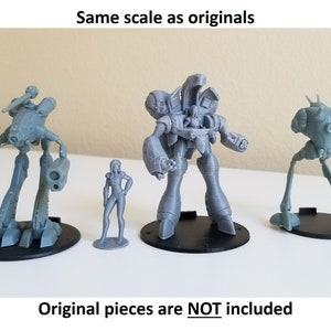 3D Printed Robotech RPG Tactics Female Power Armor Open Cockpit ...