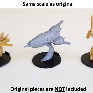 3D Printed Gnerl Fighter Pod Robotech RPG Tactics Zentraedi Macross - Etsy