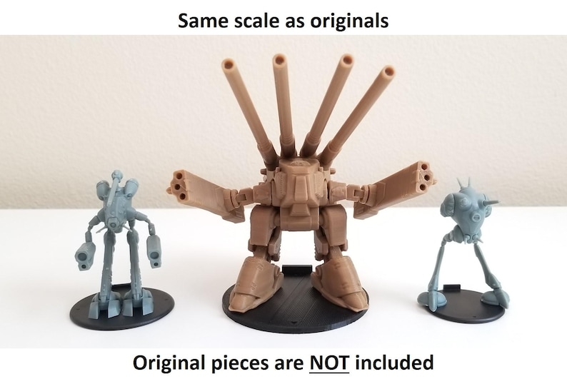 3D Printed Robotech RPG Tactics Destroid Monster MACII Macross - Etsy