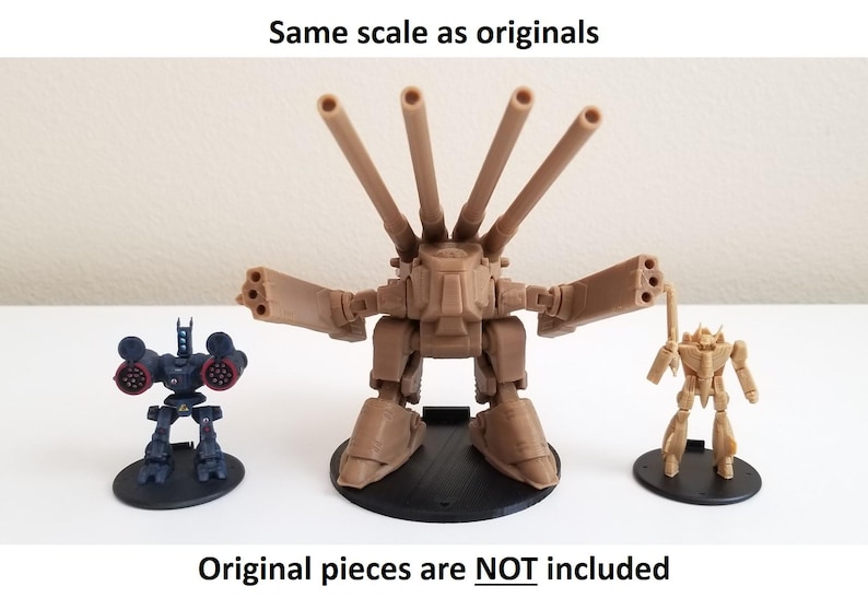 3D Printed Robotech RPG Tactics Destroid Monster MACII Macross - Etsy