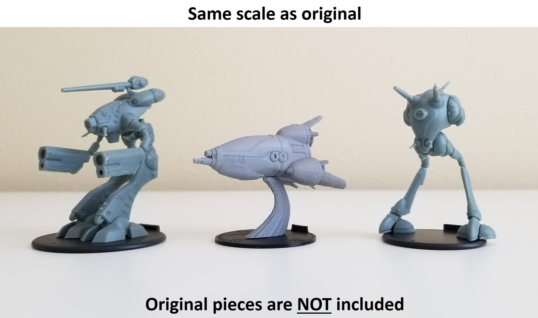 3D Printed Gnerl Fighter Pod Robotech RPG Tactics Zentraedi Macross - Etsy