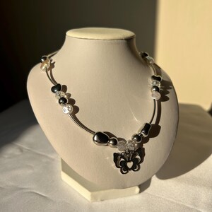 Y2k Cyber Angel Butterfly Charm, Handmade Beaded Jewelry, Rave Necklace ...