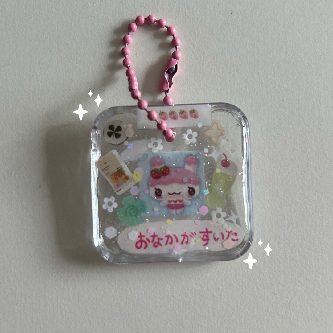 Cute Keychain, Handmade Kawaii Keychain, Y2k 2000s Keychain, Bag ...