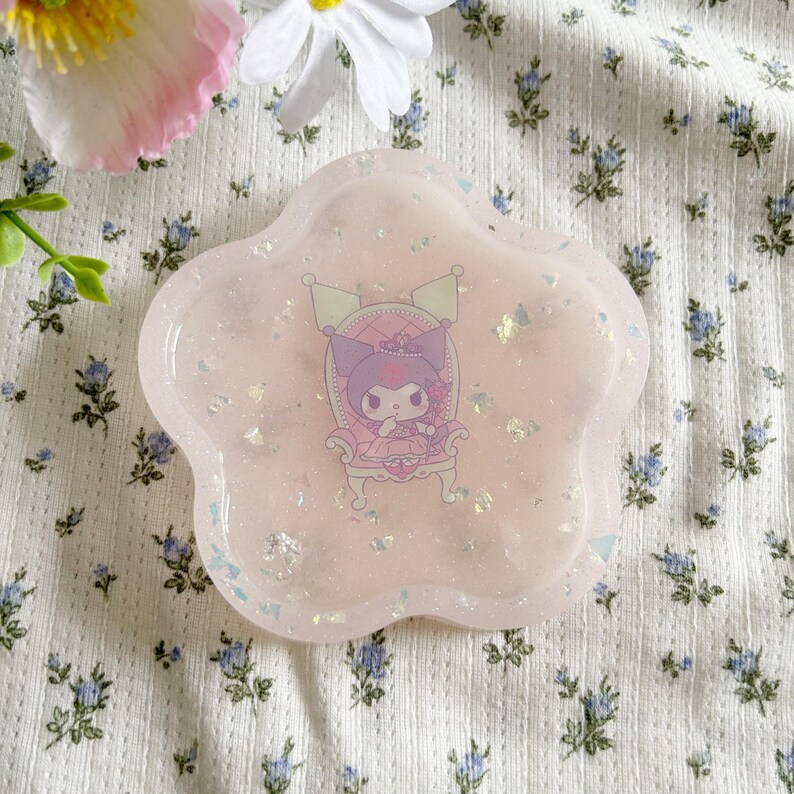 Handmade Kuromi Coaster Kuromi Things Kuromi Gifts Kawaii Things Cute ...