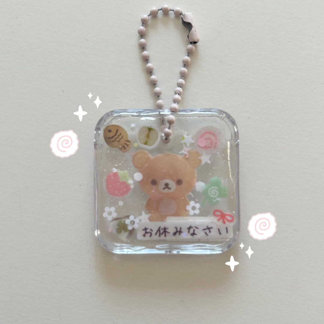 Cute Keychain, Handmade Kawaii Keychain, Y2k 2000s Keychain, Bag ...