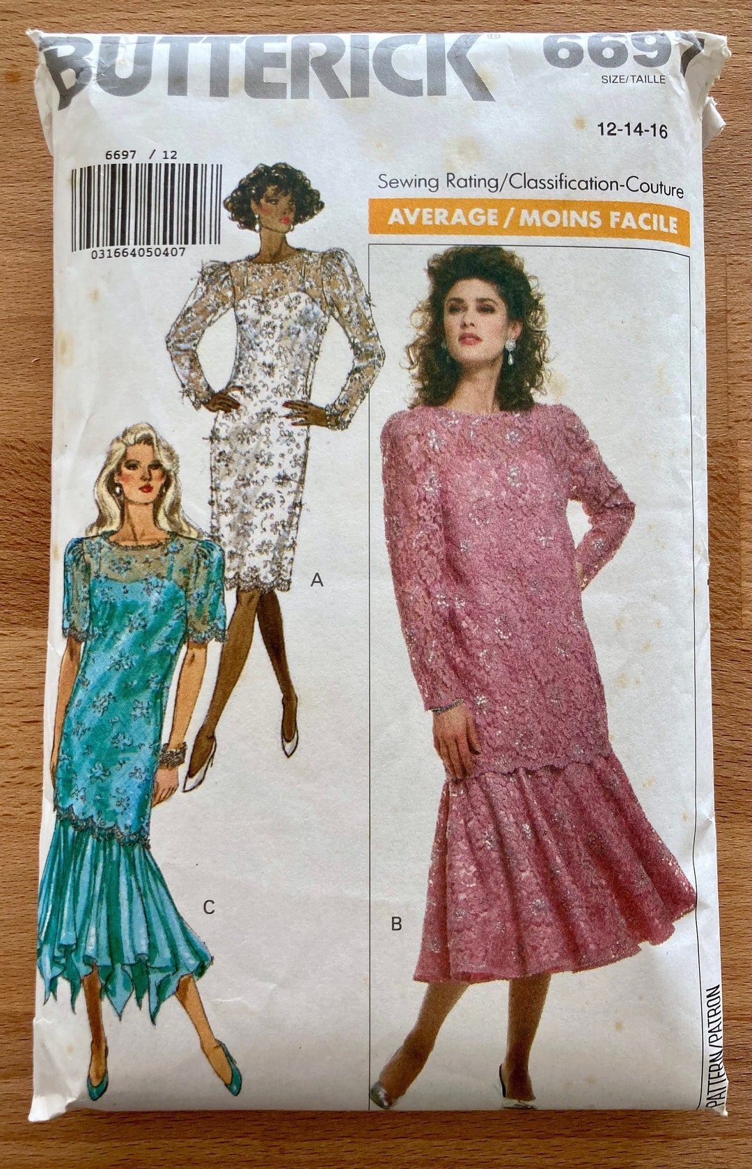 Butterick 6697 Sewing Pattern - Misses' Petite Dress and Tunic ...
