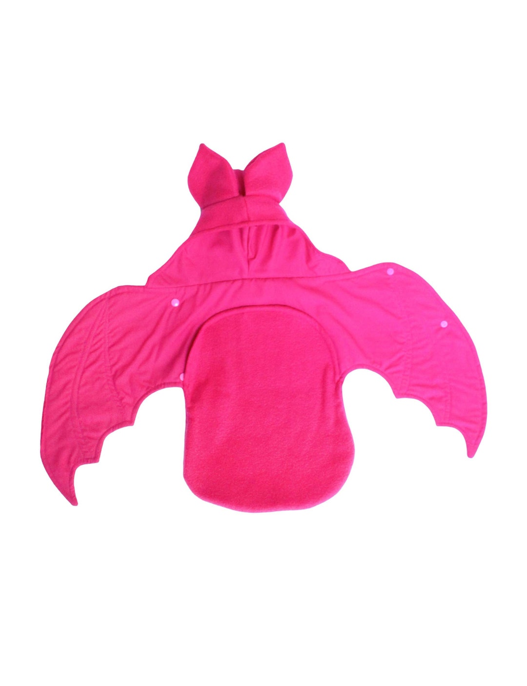 Pink Newborn Baby Blanket Bat Swaddle / Pink Baby Gift / Infant Fuchsia ...