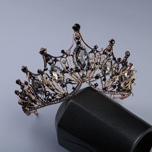 Black Tiara - Etsy