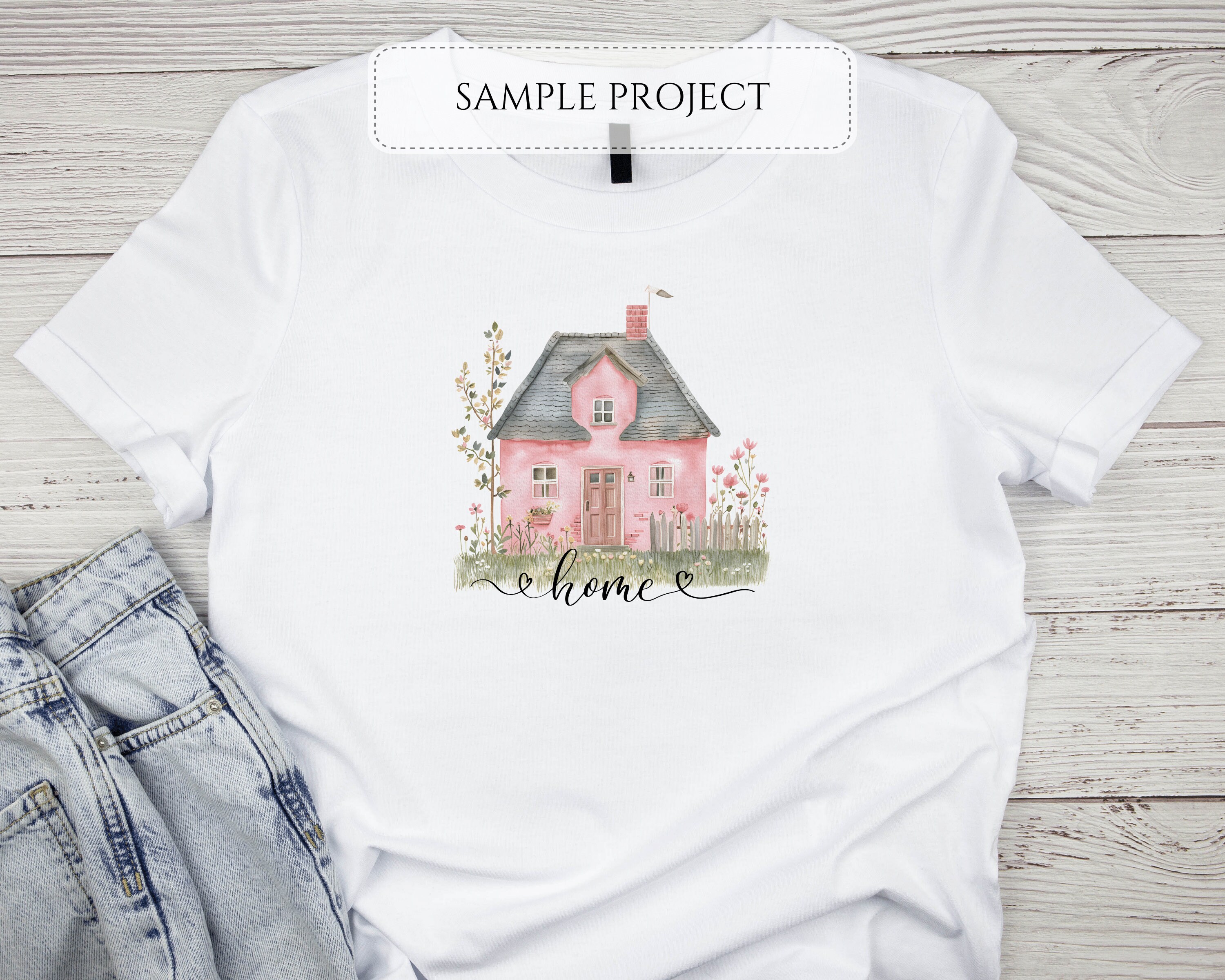 Cottagecore Clipart, Pastel Cottage Graphics, Scrapbooking Elements ...