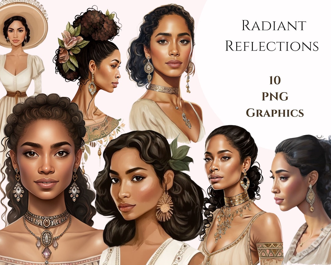 Fashion Girl Clipart, Glam Girls, Glamorous Fashion, Commercial Use ...