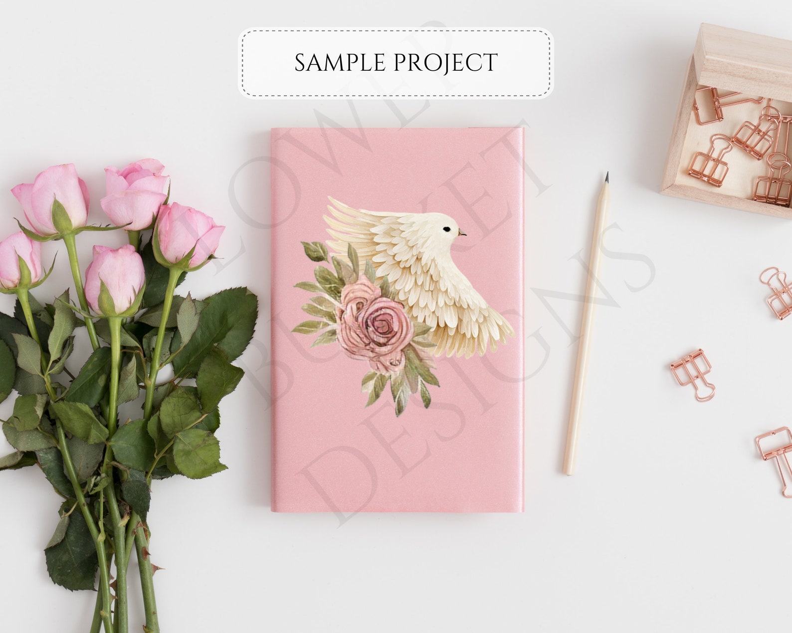 Angel Wings Clipart Shabby Chic Graphics Digital Planner - Etsy