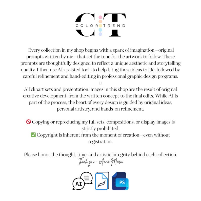 Teal & Purple Watercolor Flower Clipart: Floral Design Pngs (commercial ...