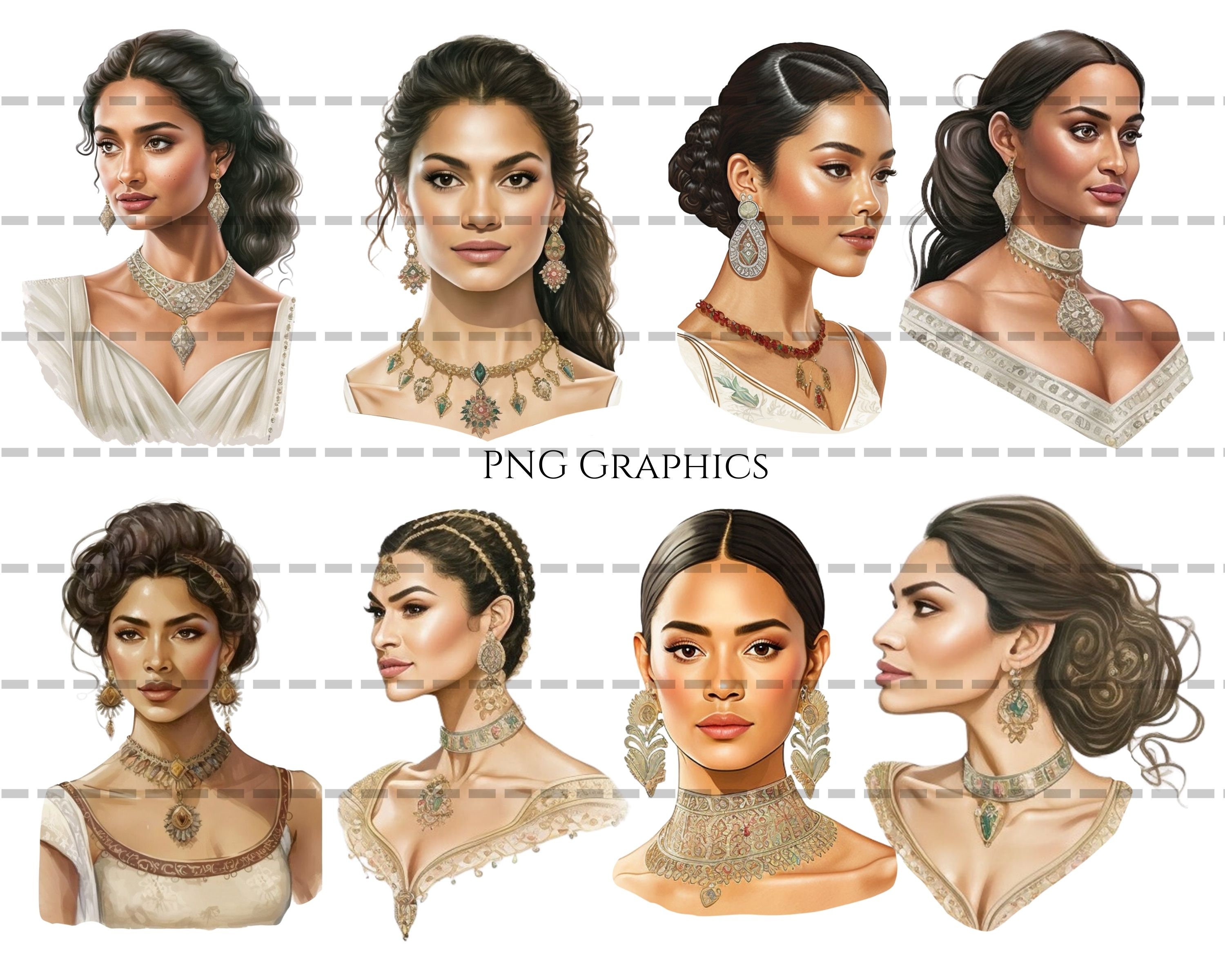 Fashion Divas Graphics, Fashion Woman Graphics, Commercial Use Clipart ...
