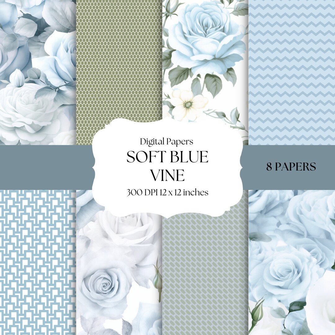 Soft Spring Color Digital Papers, Pink, Green & Yellow Digital ...