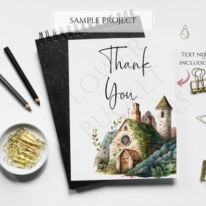 Watercolor Clipart, Cottagecore, Pngs, Church Clipart, Commercial Use ...