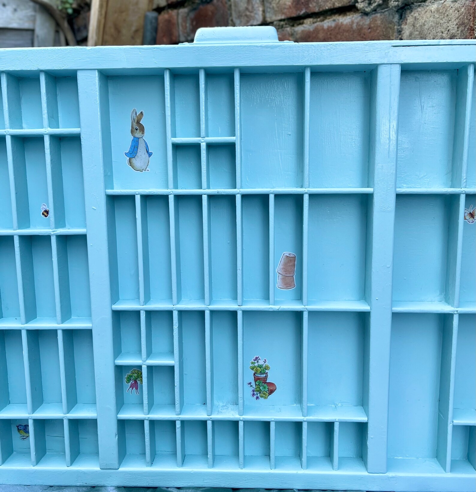 Vintage Printer Tray Desk Seer Upcycled Peter Rabbits T - Etsy