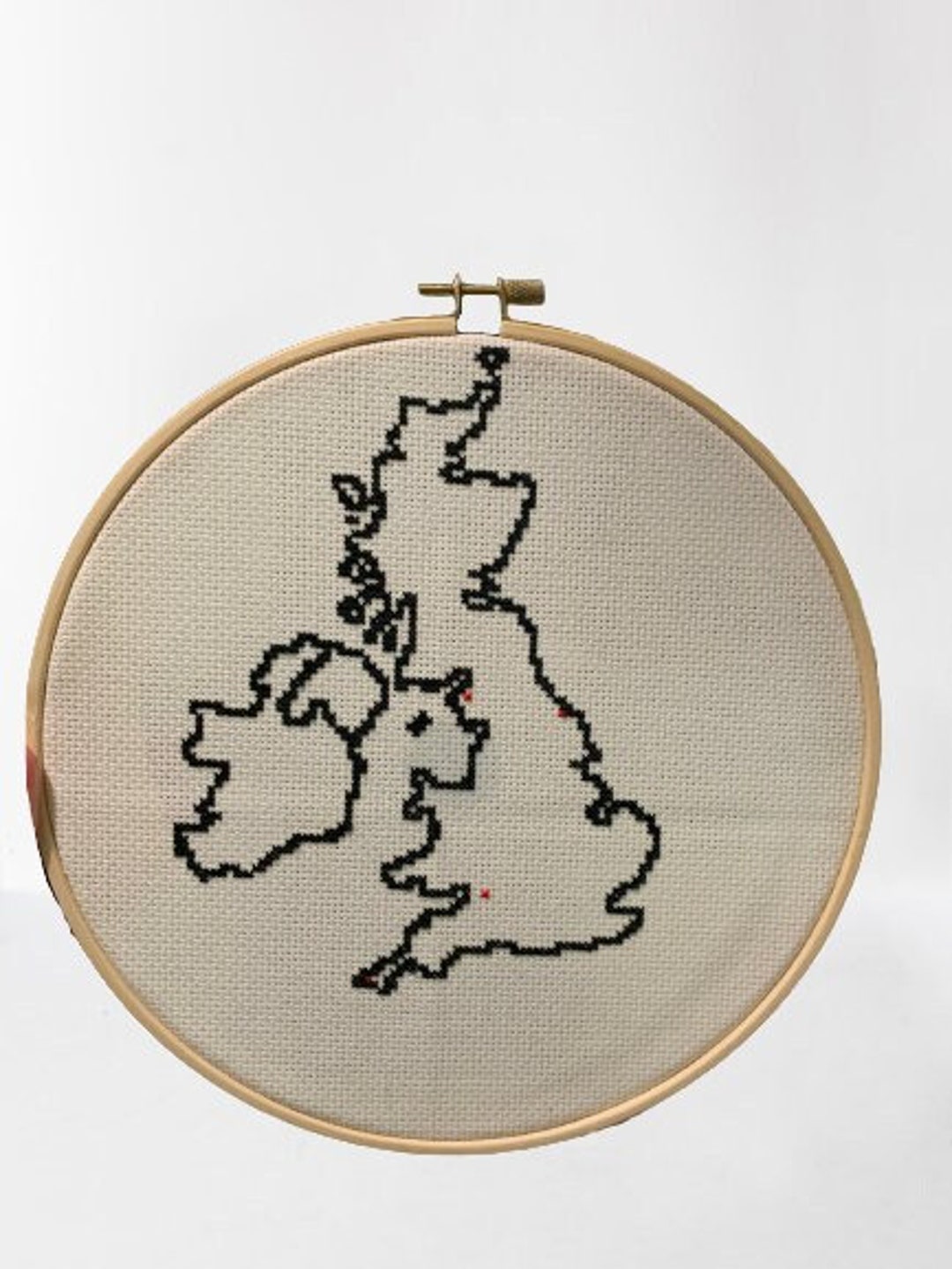 British Isles Cross Stitch Pattern Download - Etsy