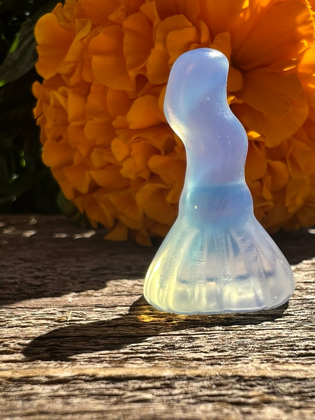 Man Made Opalite Witches Broom Crystal Carving - Etsy