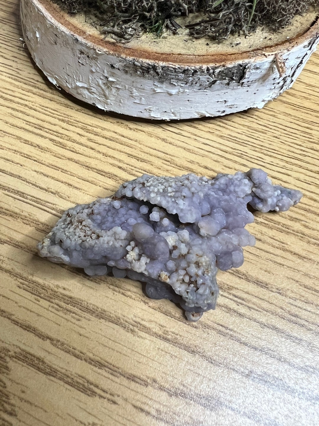 Grape Agate Specimen | Purple Aggregates of Tiny Quartz - Etsy