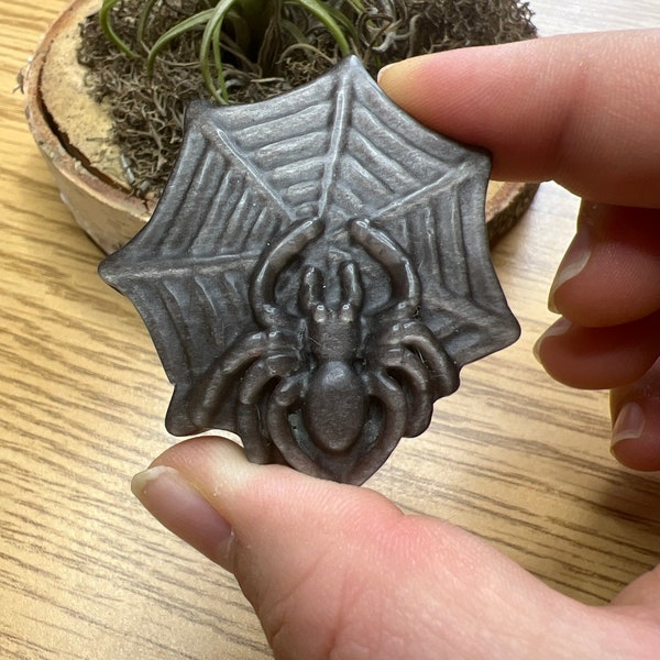 Spider Web Obsidian - Etsy