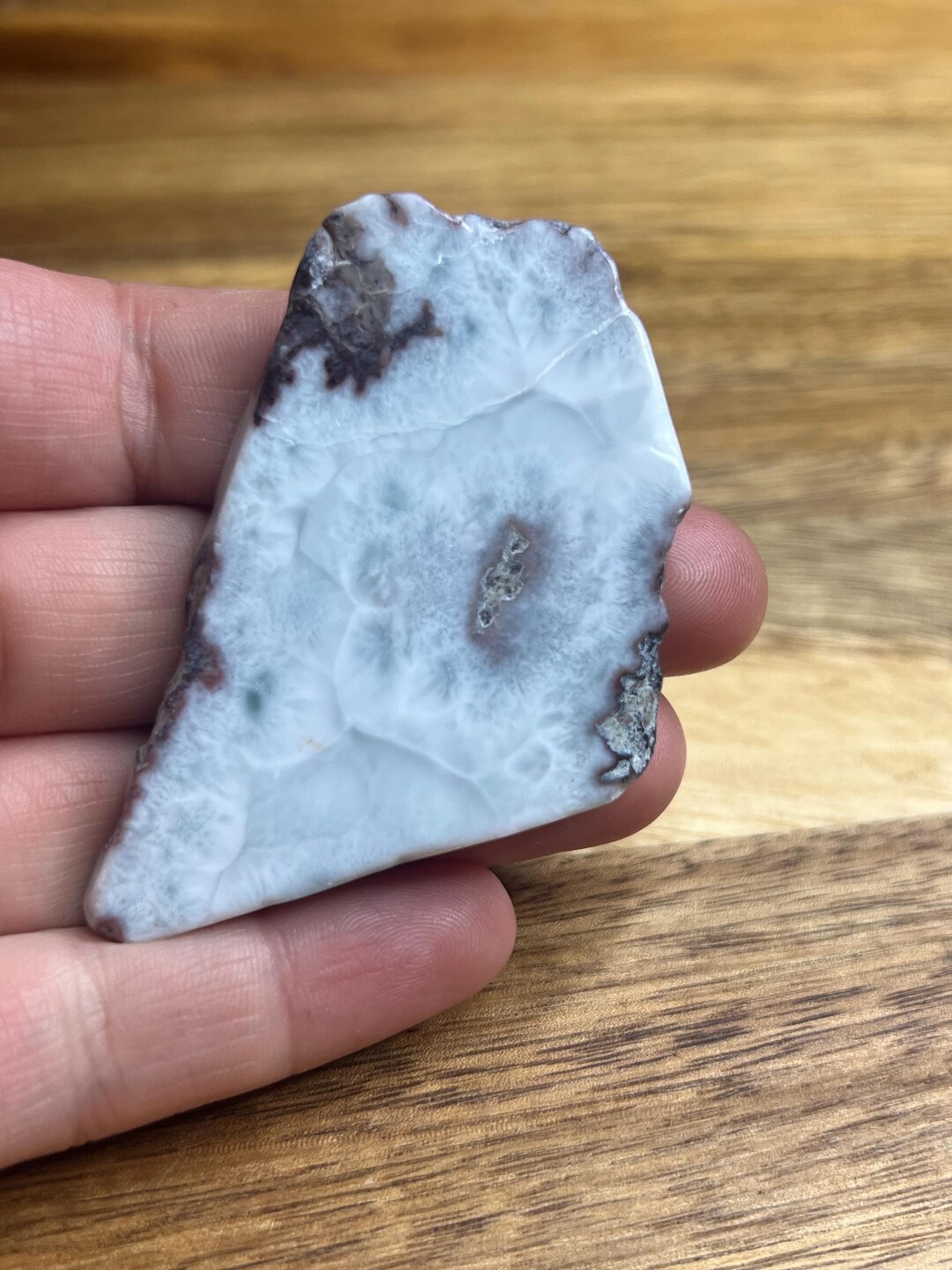 Authentic Larimar Stone, Larimar Slab, Rare Polished Larimar Slab From ...