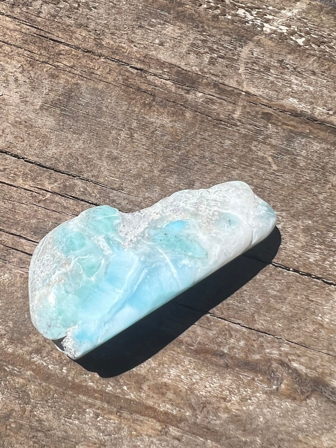 Authentic Larimar Polished Slab From Dominican Republic - Etsy