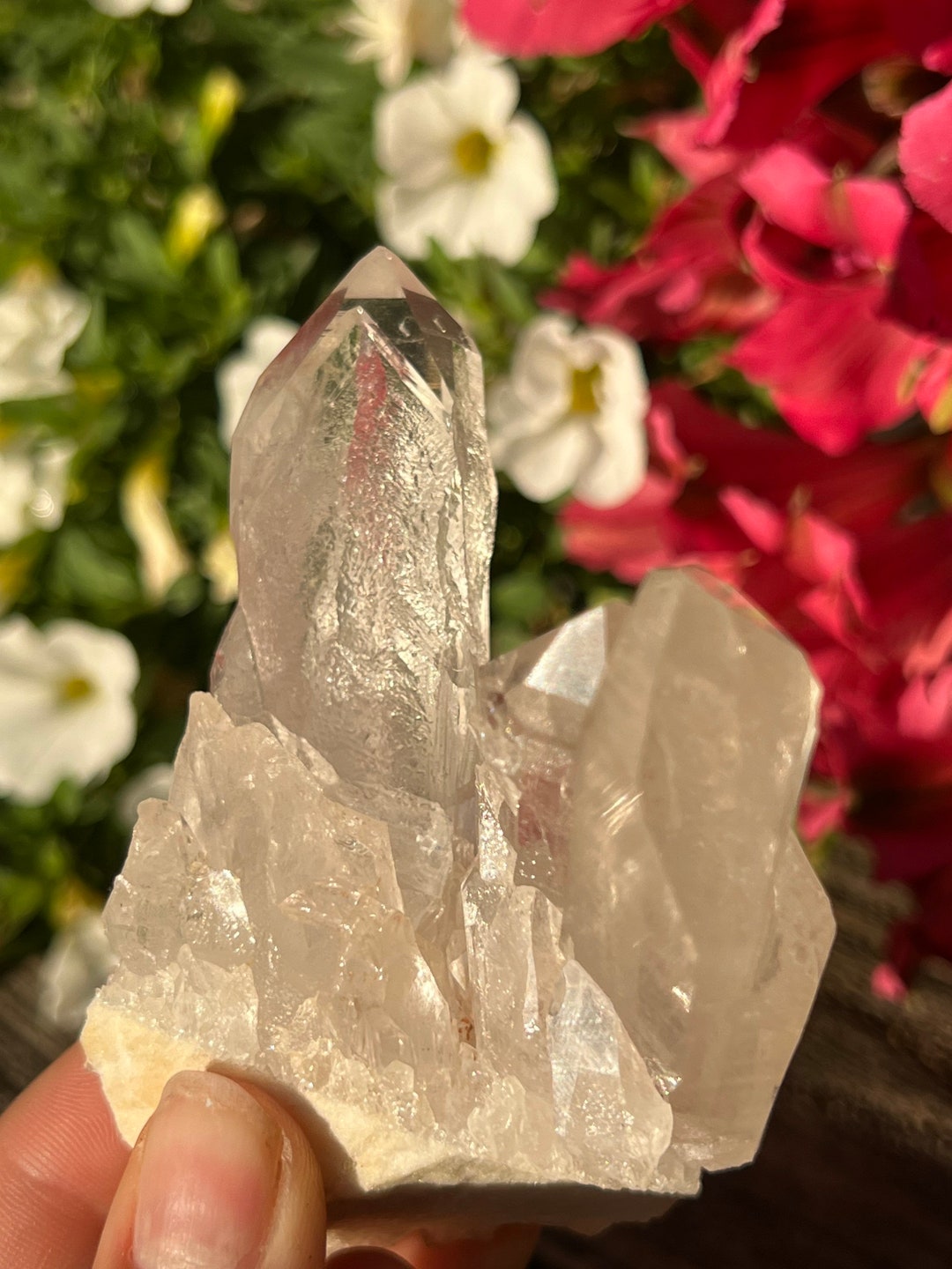 Quartz Cluster With Points - Etsy