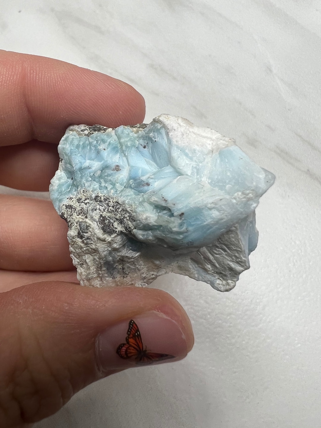 Larimar Authentic Larimar Raw Larimar - Etsy