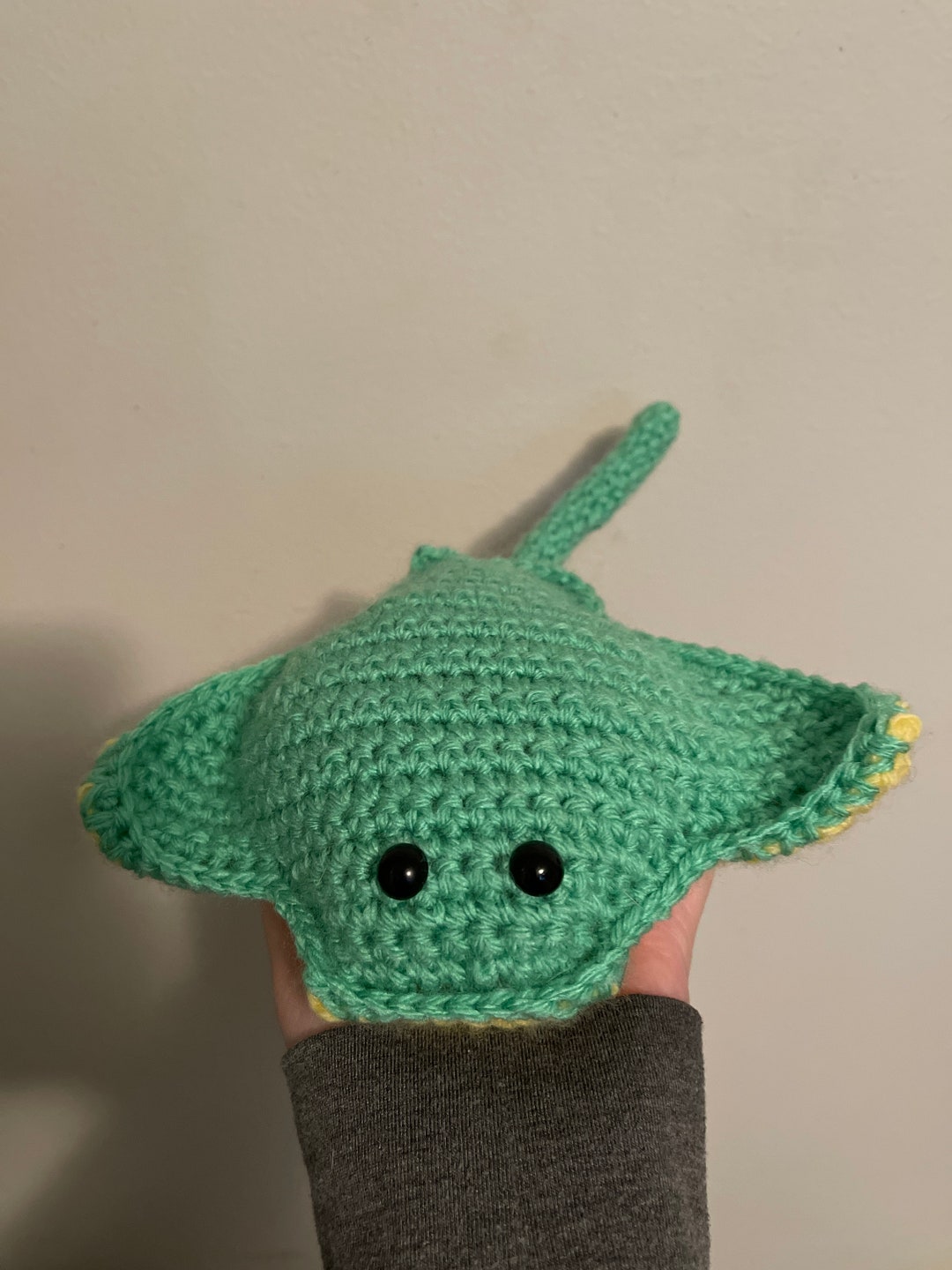 Crochet Manta Ray - Etsy