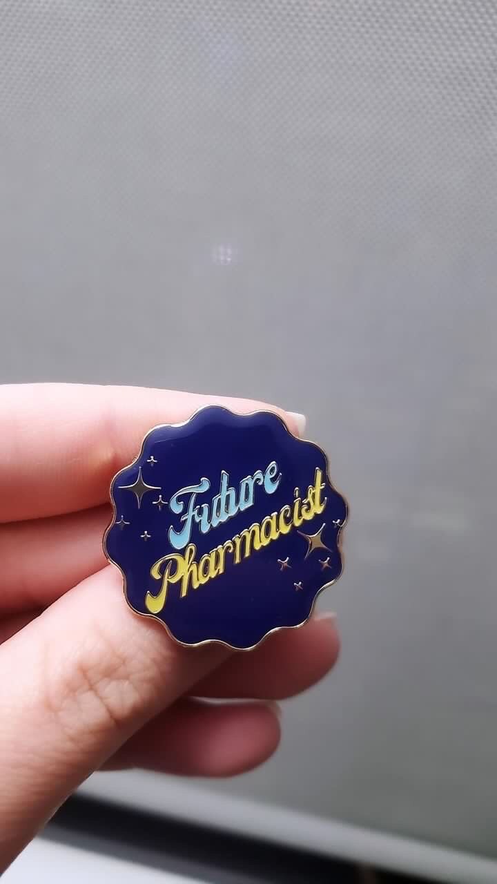 Future Pharmacist Enamel Pin White Coat Ceremony Lab Coat Pins - Etsy