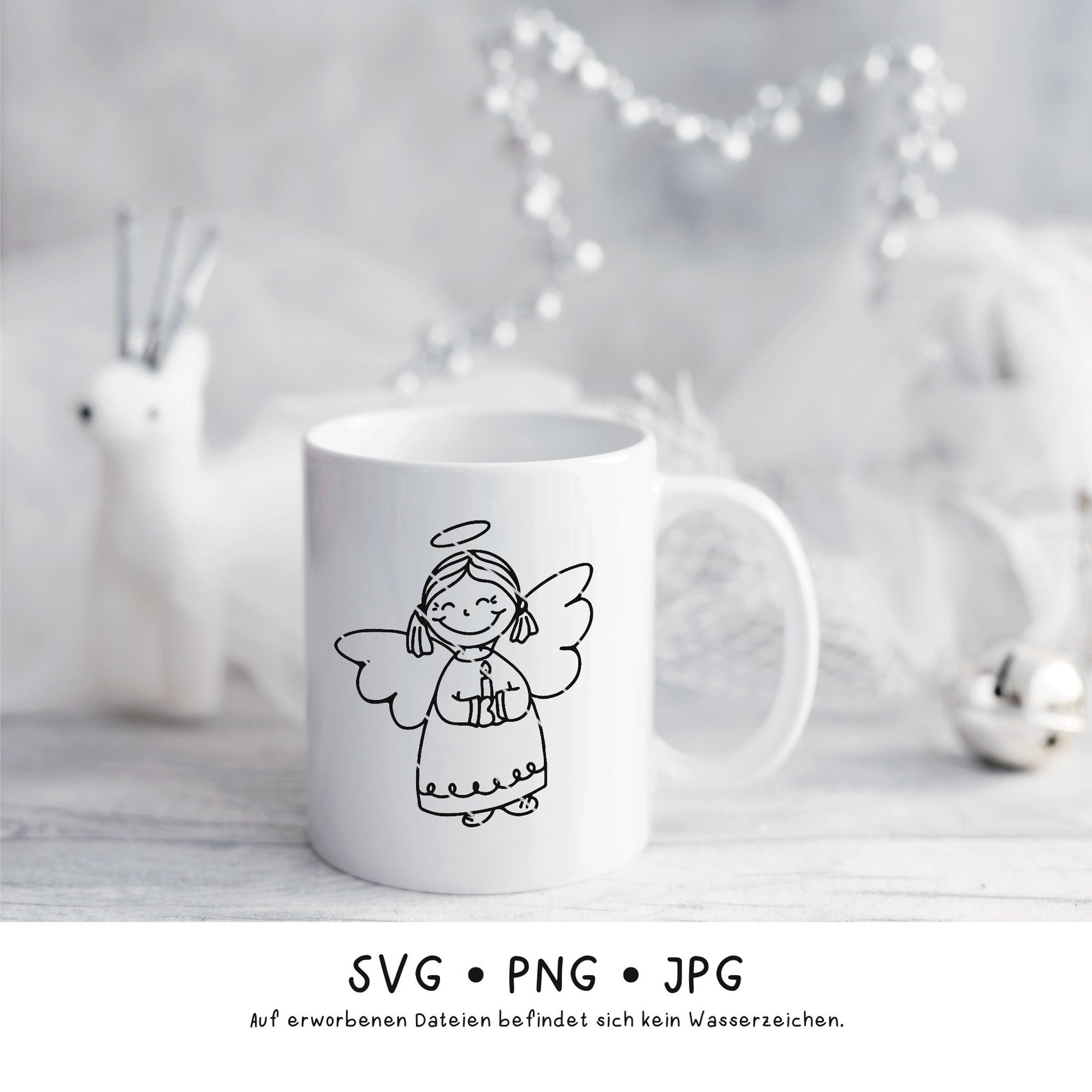 Engel SVG Weihnachten svg Engel Clipart Plotten Christmas - Etsy.de