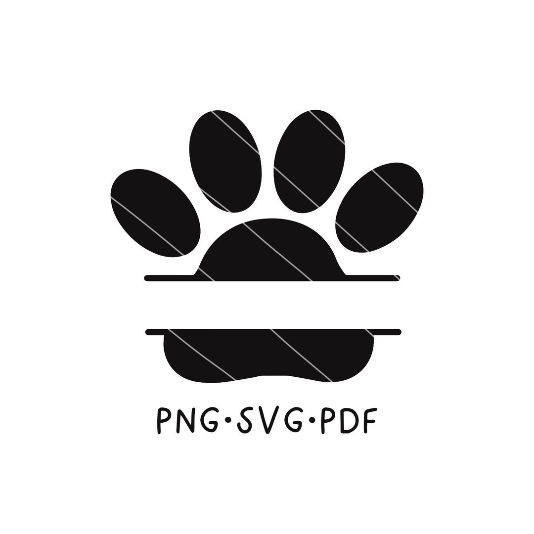 Pfote Svg Paw SVG Plotterdatei Pfote Plotterdatei - Etsy Israel