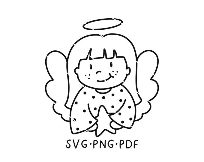 Engel SVG, Engel Plotterdatei, Engel PNG, Plotterdatei, Schneidedatei ...