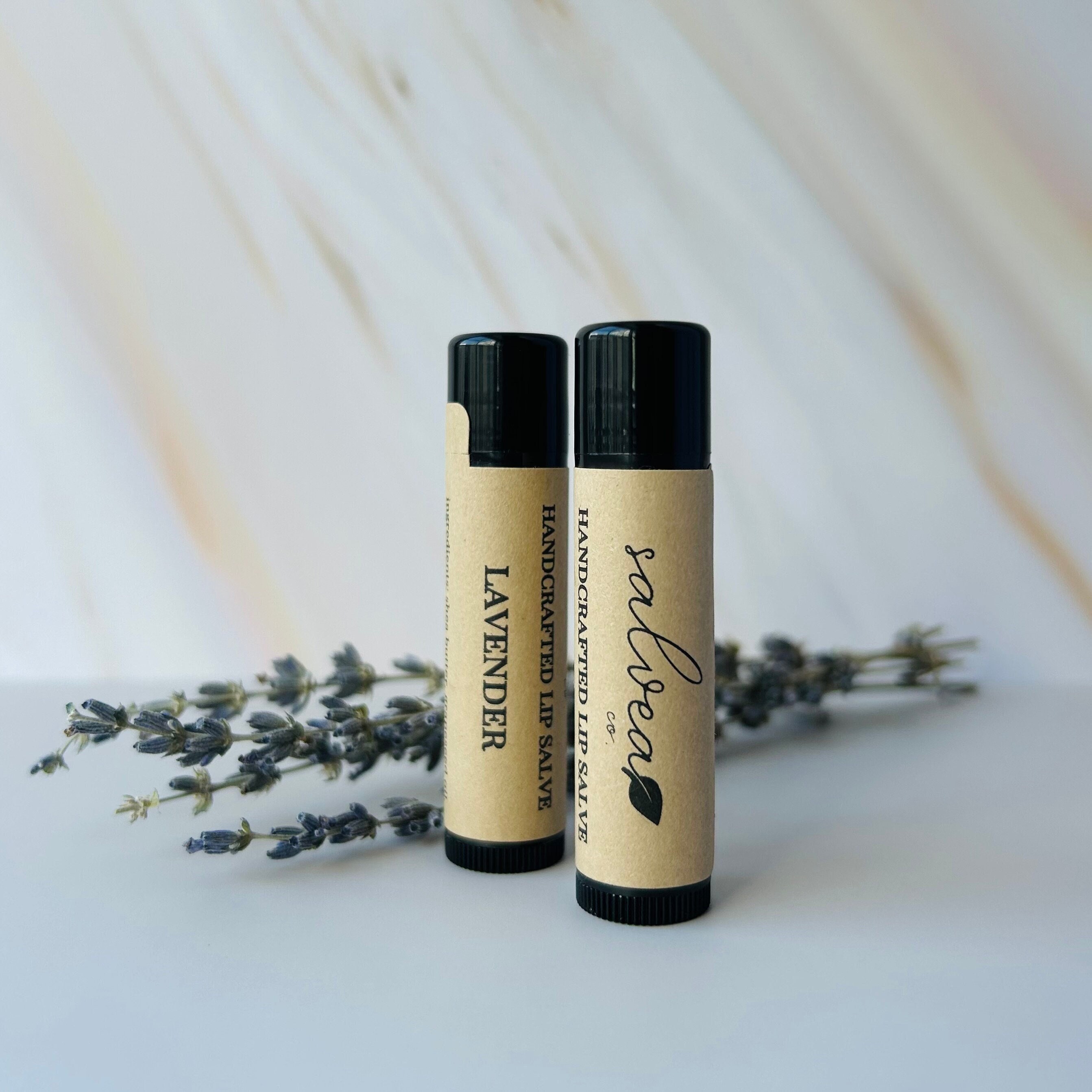 2 Pack Lip Salve - Natural Clean Lip Balm Handcrafted Clean Skincare ...