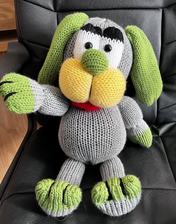 Cartoon Dog Circular Knitting Machine PDF PATTERN - Etsy