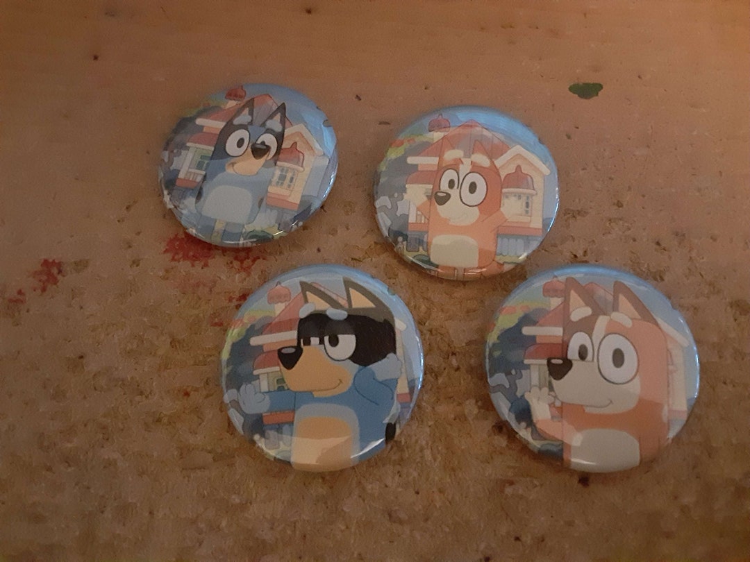 Bluey Pin/buttons - Etsy